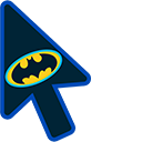Batman Classic cursor – Custom Cursor browser extension