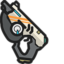 Overwatch Tracer's Pulse Pistol cursor – Custom Cursor browser extension