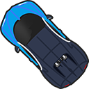 Bugatti Chiron cursor – Custom Cursor browser extension