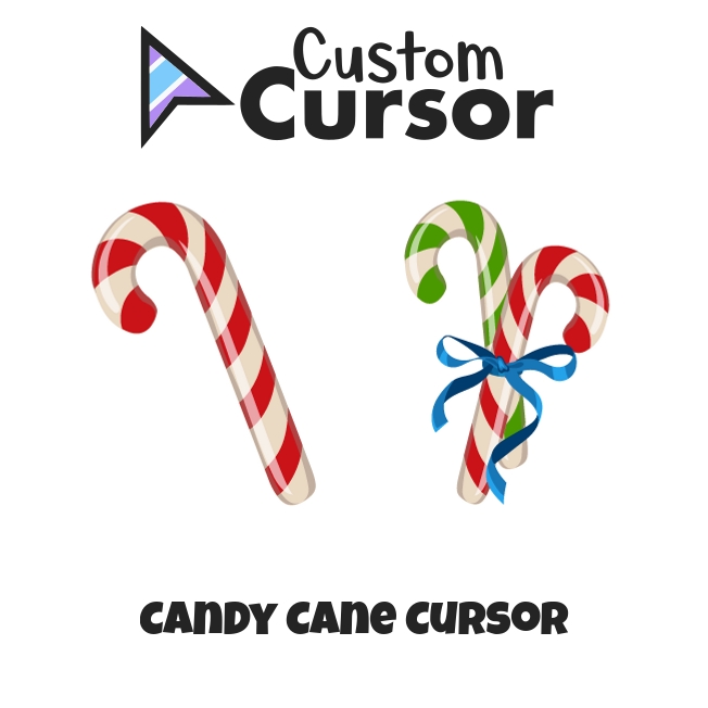 Candy Cane cursor – Custom Cursor