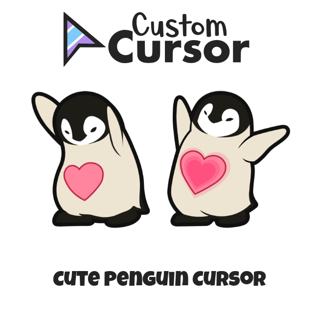 Cute Penguin cursor – Custom Cursor