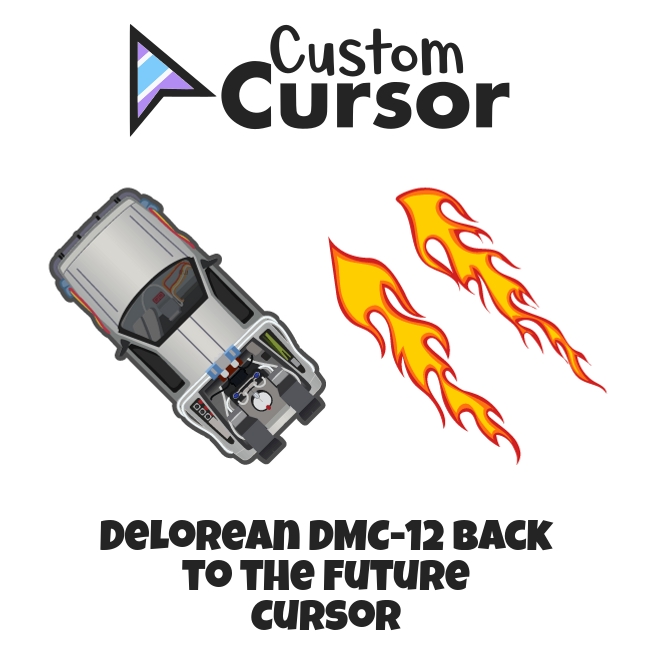 DeLorean DMC-12 Back to the Future cursor – Custom Cursor