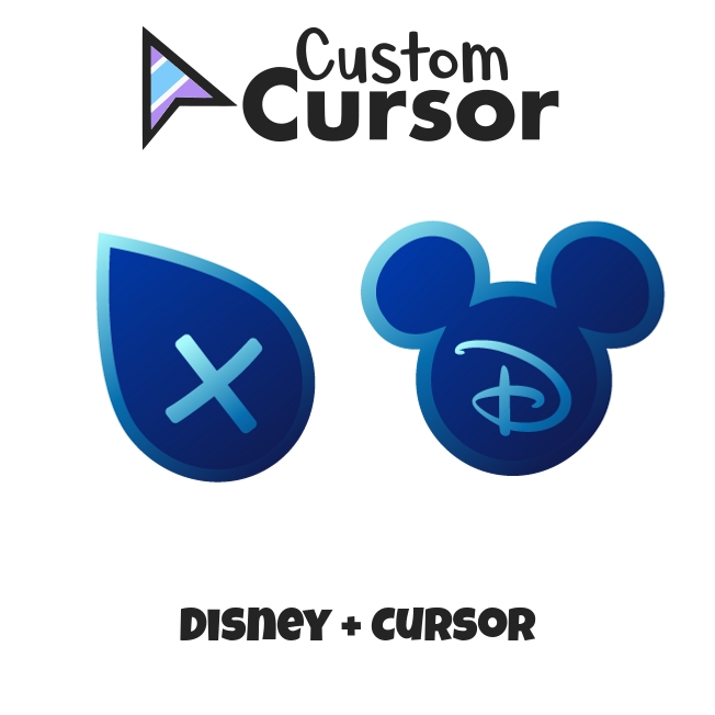 Disney + cursor – Custom Cursor