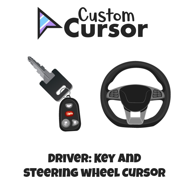 Driver: Key and steering wheel cursor – Custom Cursor