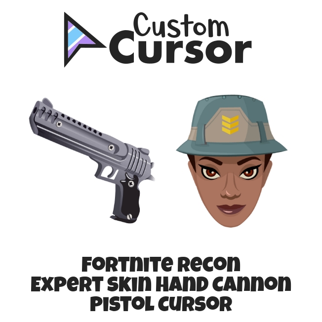 Fortnite Recon Expert Skin Hand Cannon Pistol cursor – Custom Cursor