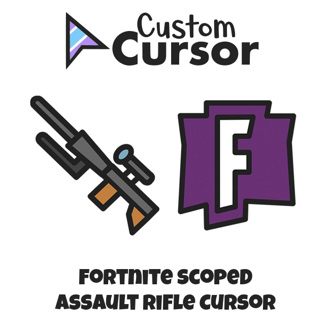 Fortnite Scoped Assault Rifle cursor – Custom Cursor