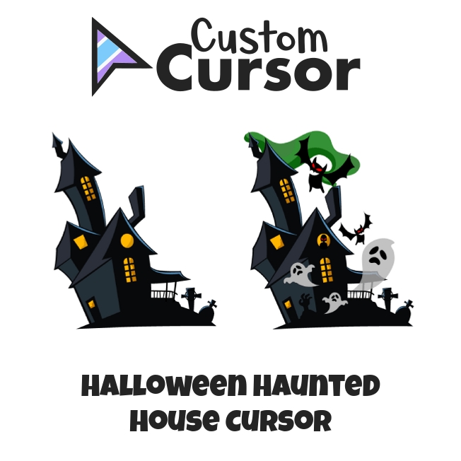 Halloween Haunted House cursor – Custom Cursor