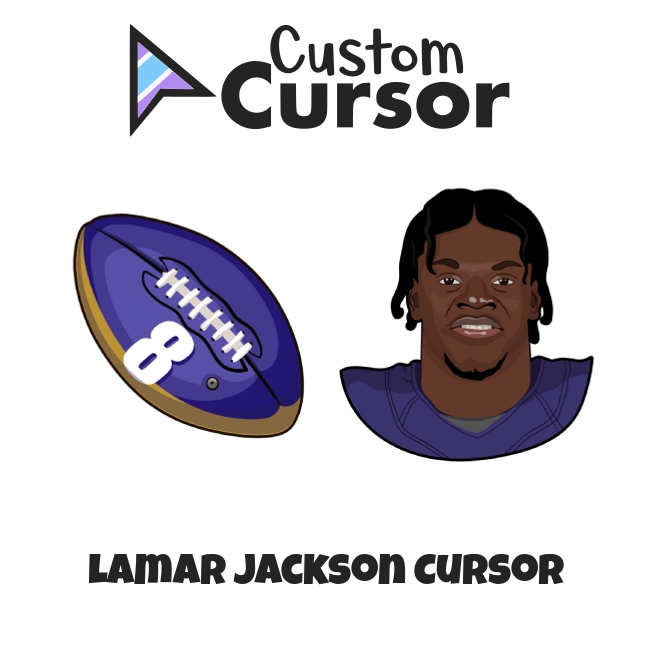 Lamar Jackson cursor – Custom Cursor