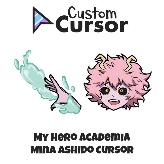My Hero Academia Mina Ashido cursor – Custom Cursor