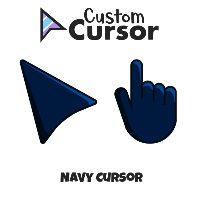 Navy cursor – Custom Cursor