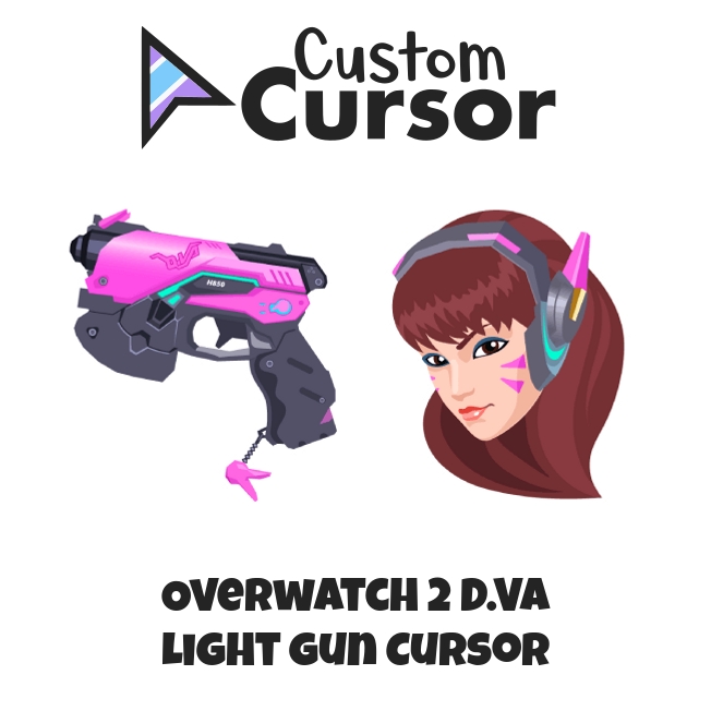 Overwatch 2 D.Va Light Gun cursor – Custom Cursor