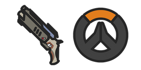 Overwatch 2 Reaper Hellfire Shotgun cursor – Custom Cursor browser extension