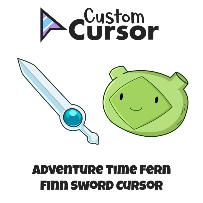 Adventure Time Fern Finn Sword cursor – Custom Cursor