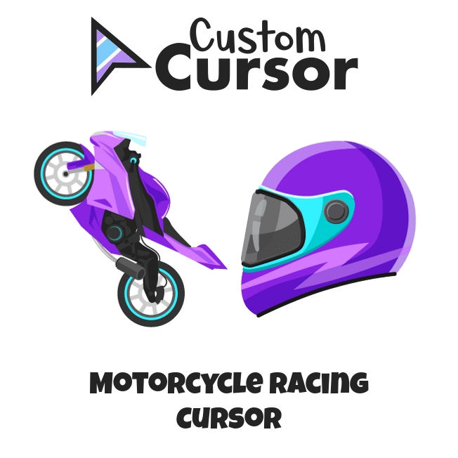 Motorcycle Racing cursor – Custom Cursor