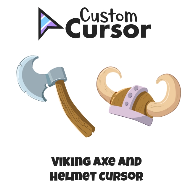 Viking Axe and Helmet cursor – Custom Cursor