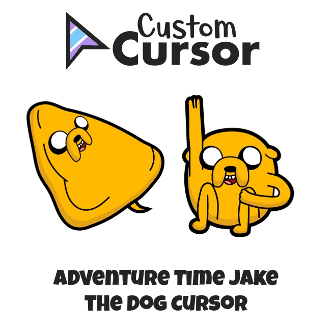 Adventure Time Jake the Dog cursor – Custom Cursor