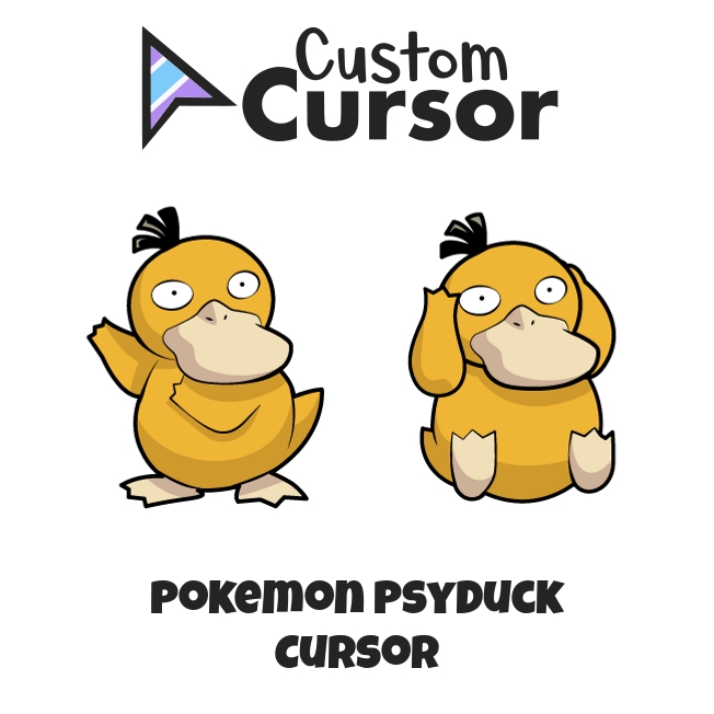 Pokemon Psyduck cursor – Custom Cursor