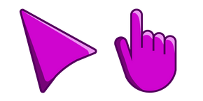 Dark Purple cursor – Custom Cursor browser extension