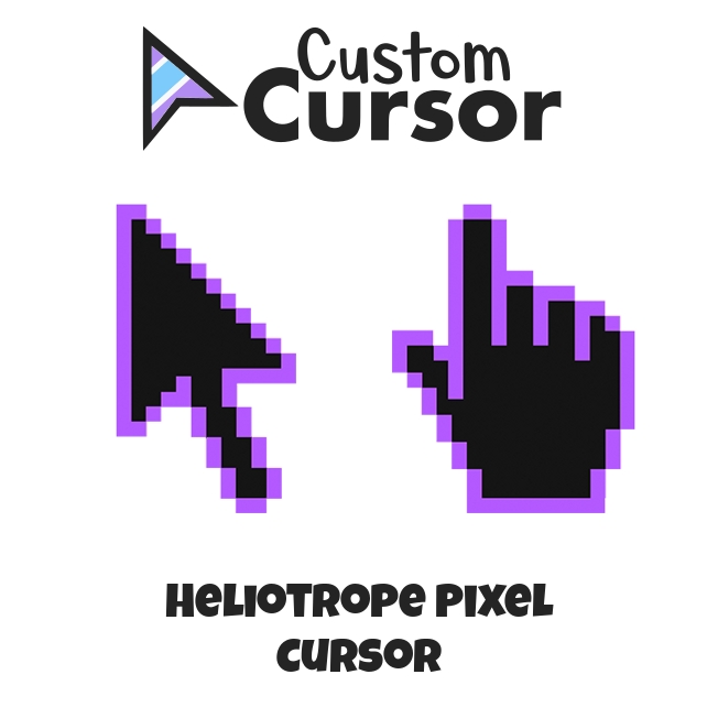 Heliotrope Pixel cursor – Custom Cursor
