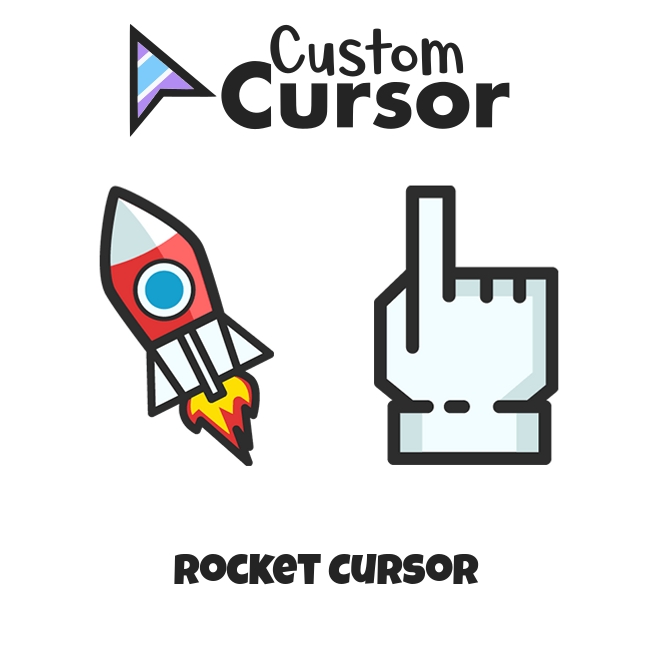 Rocket cursor – Custom Cursor