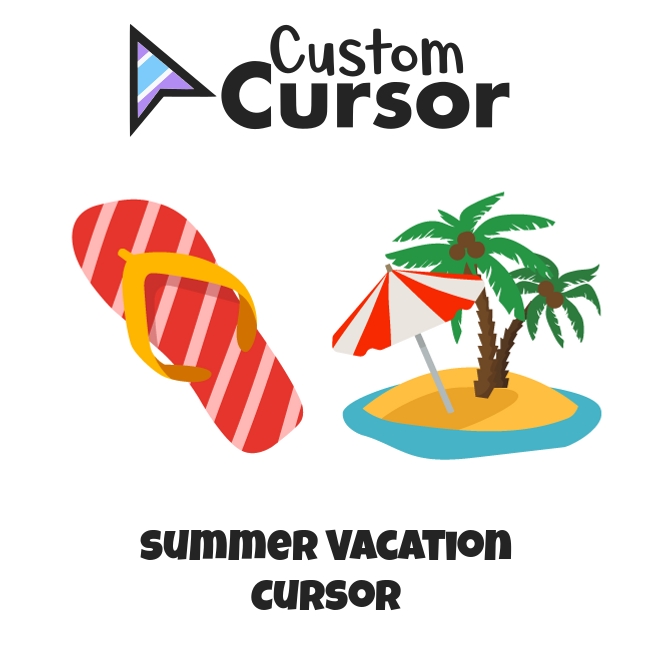 Summer Vacation cursor – Custom Cursor