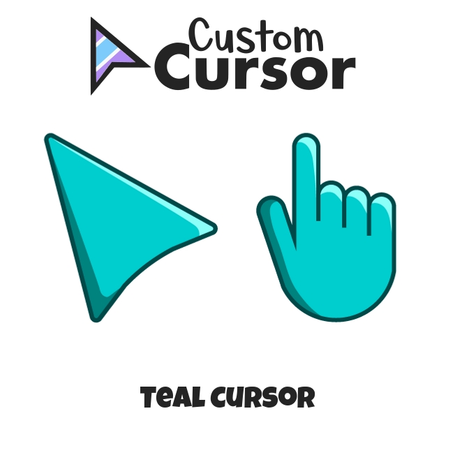 Teal cursor – Custom Cursor