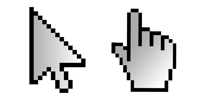 Translucent Pixel cursor – Custom Cursor browser extension