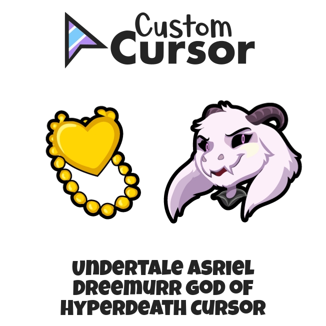 Undertale Asriel Dreemurr God of Hyperdeath cursor – Custom Cursor