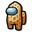 Among Us Yellow Peanut Character cursor – Custom Cursor