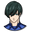 Blue Lock Rin Itoshi and his Jersey Number 10 cursor – Custom Cursor