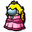 Among Us Personaje Blanco de Super Mario Princesa Peach cursor – Custom ...