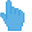Crystal Blue Pixel cursor – Custom Cursor
