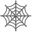 Simple 3D Gray Spider Web cursor – Custom Cursor
