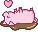 Cute Pig cursor – Custom Cursor browser extension