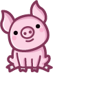 Cute Pig cursor – Custom Cursor browser extension