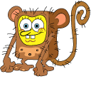 Monkey SpongeBob cursor – Custom Cursor browser extension