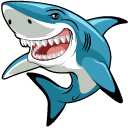 Funny Great White Shark cursor – Custom Cursor browser extension