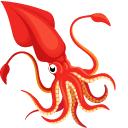 Giant Squid cursor – Custom Cursor browser extension