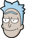 Rick and Morty Simple Rick cursor – Custom Cursor browser extension