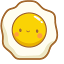 Cute Bacon and Egg cursor – Custom Cursor browser extension