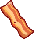 Cute Bacon and Egg курсор пак – Custom Cursor browser extension