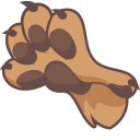 Dog Paw cursor – Custom Cursor browser extension