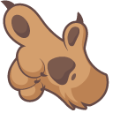 Dog Paw cursor – Custom Cursor browser extension
