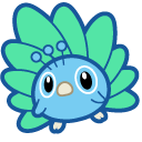 Cute Peacock cursor – Custom Cursor browser extension