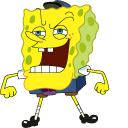 Hall Monitor SpongeBob cursor – Custom Cursor browser extension
