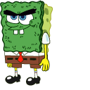 Abrasive SpongeBob cursor – Custom Cursor browser extension