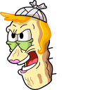 SpongeBob Flattened Mrs. Puff cursor – Custom Cursor browser extension