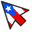 Puerto Rico Flag cursor – Custom Cursor browser extension