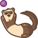 Cute Ferret cursor – Custom Cursor browser extension