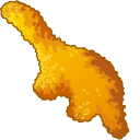Dino Chicken Nuggets cursor – Custom Cursor browser extension